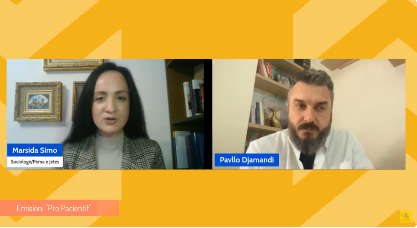 Episodi 3. Emisioni "Pro Pacientit" me Doktor Pavlo Djamandi - Pema e Jetes